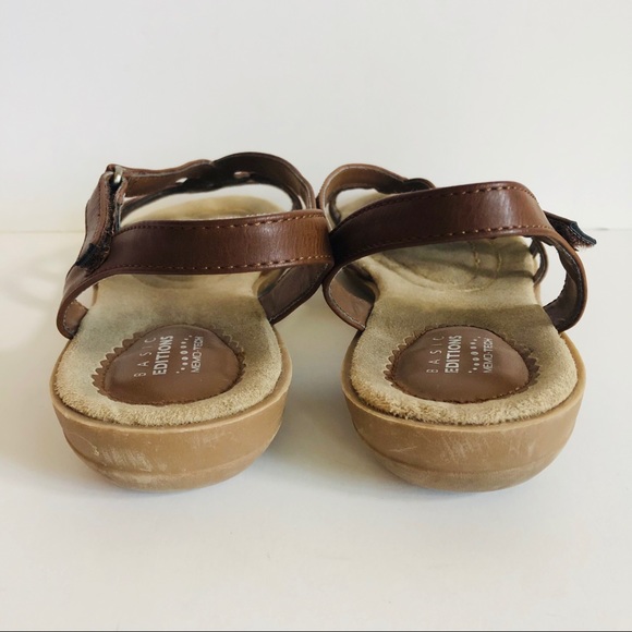 Basic Editions | Shoes | Basic Editions Memotech Brown Strappy Sandals ...